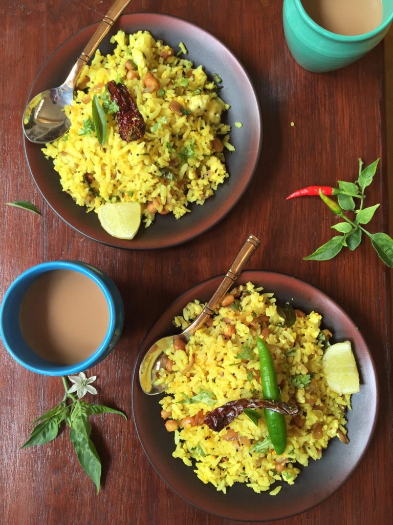Healthy Poha Made Protein Rich Recipe | Saffron Trail