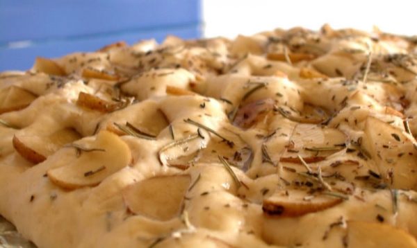 Potato-Rosemary Focaccia Pugliese Recipe | Saffron Trail