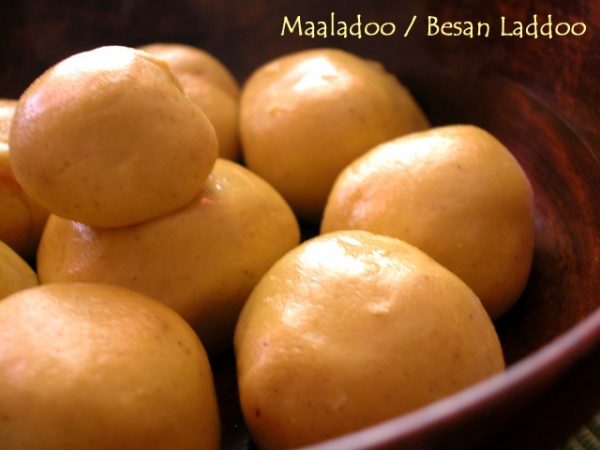 Diwali Delicacy: 5 minute Besan Laddoos Recipe | Saffron Trail