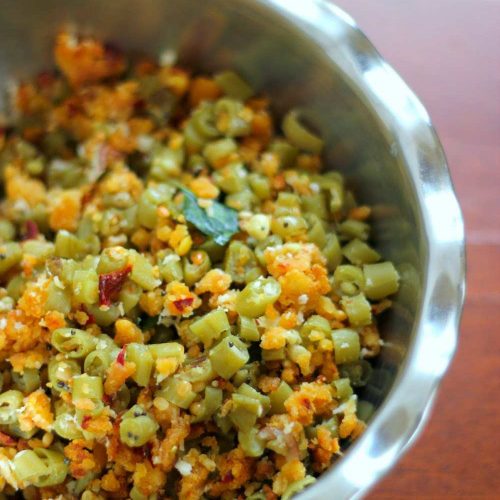 B for Beans Paruppu Usili Recipe | Saffron Trail