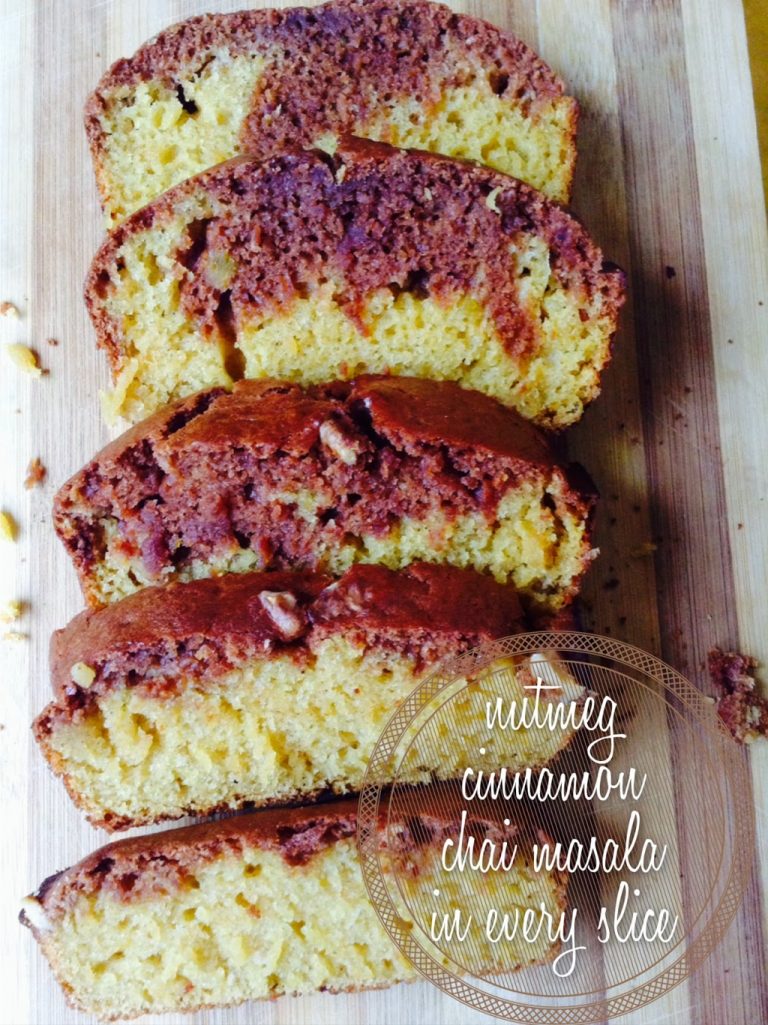 Easy cake recipe - Quick Pumpkin and Spice Tea Cake | Saffron Trail