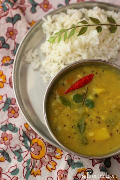 Recipe for Poricha Koottu : South Indian Mixed Vegetable Curry with ...