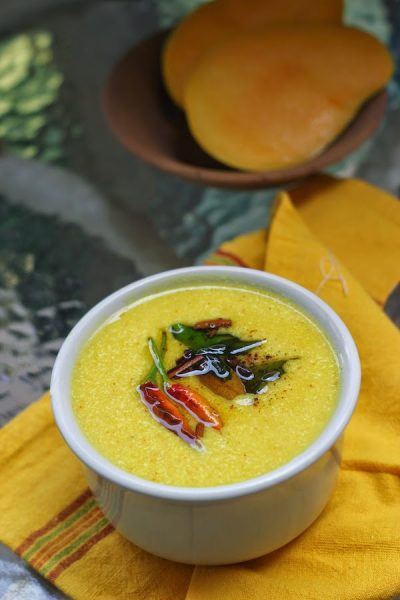 Recipe for Fajeto - Gujarati Mango Kadhi | Saffron Trail