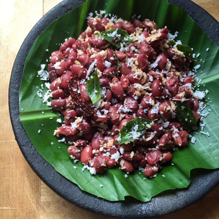 Rajma Sundal - Kidney Beans Sundal Recipe | Saffron Trail