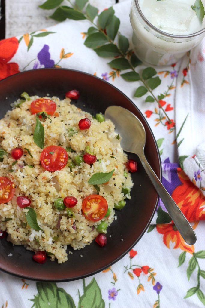 Bansi Rava Upma | Lapsi Upma Recipe | Saffron Trail