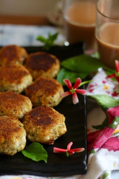 Aloo Paneer Tikki Recipe | Healthy Aloo Tikkis | Potato Paneer Croquettes