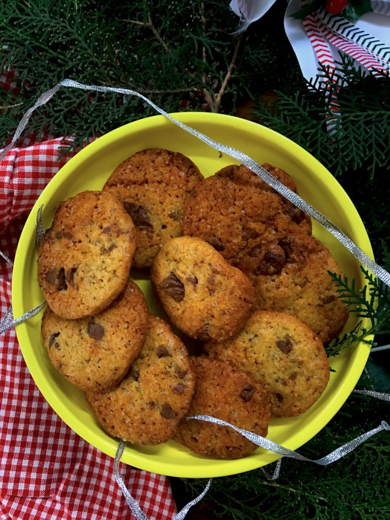 Extra Chewy Extra Chocolatey Chocochip Cookies Recipe | Saffron Trail
