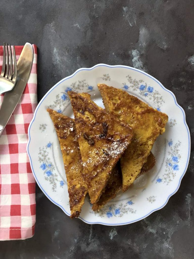 Pumpkin French Toast - a Seasonal Twist to a Medieval Dish